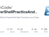Github Poshcode Powershellpracticeandstyle The Unofficial Powershell