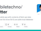 Github Mobiletechno Flutter Flutter Mobile App With Contents Of