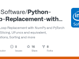 Python Loop Replacement With Numpy And Pytorch 01 Compare How Fast Are
