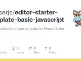 Github Phaserjs Editor Starter Template Basic Javascript Basic