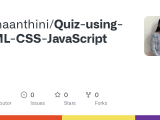 Github Nishaanthini Quiz Using Html Css Javascript