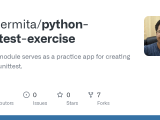 Github Ryanermita Python Unittest Exercise Simple Module Serves As A