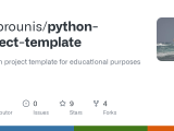 Github Ltsaprounis Python Project Template A Python Project Template