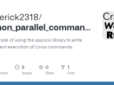 Github Maverick2318 Python Parallel Command Execution An Example Of