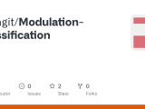 Github Dinhgit Modulation Classification