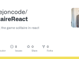 Github Codejoncode Solitairereact Building The Game Solitaire In React