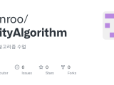 Github Ryunroo Unityalgorithm 유니티 알고리즘 수업