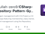 Github Abdullah Zero9 Csharp Repository Pattern Gym Management