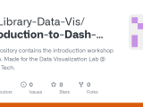 Github Gt Library Data Vis Introduction To Dash Dashboarding For