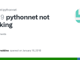 Pythonnet Not Working Issue 599 Pythonnet Pythonnet Github