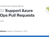 Support Azure Devops Pull Requests Issue 1432 Microsoft Vscode