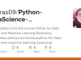 Github Ferrpm Python Datascience Machinelearning Bootcamp This