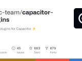 Github Ionic Team Capacitor Plugins Official Plugins For Capacitor вљўпёџ