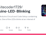 Github Infinitecoder1729 Arduino Led Blinking A Basic Arduino