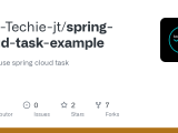 Github Java Techie Jt Spring Cloud Task Example How To Use Spring