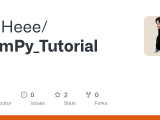 Github Jaeheee Numpy Tutorial