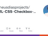 Github Matheusdiasprojects Html Css Checkbox Animation