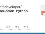Github Romerodeveloper Introduccion Python