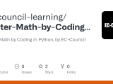 Github Ec Council Learning Master Math By Coding In Python Master