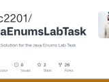 Github Dbc2201 Javaenumslabtask Sample Solution For The Java Enums