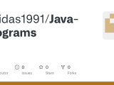 Github Kalidas1991 Java Programs