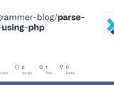 Github Programmer Blog Parse Xml Using Php