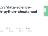 Github Ec0629 Data Science Math Python Cheatsheet