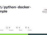 Github Sccity Python Docker Example