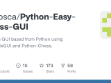 Github Fsmosca Python Easy Chess Gui A Chess Gui Based From Python