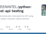 Github Naveenintel Python Pytest Api Testing Complete Automation