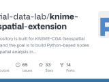 Github Spatial Data Lab Knime Geospatial Extension This Repository