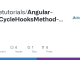 Github Wavetutorials Angular Lifecyclehooksmethod Part1