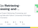 Github Azedje Retrieving Processing And Visualizing Data With Python