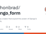 Github Pythonbrad Django Form An Survey Creator That Exploit The
