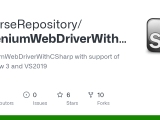 Github Courserepository Seleniumwebdriverwithcsharpvs2019