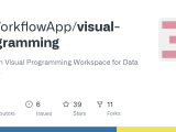 Github Pyworkflowapp Visual Programming A Python Visual Programming