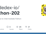 Github Codedex Io Python 202 Solutions To Intermediate Python