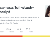 Github Larissa Rosa Full Stack Javascript Repositório Criado Para