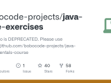 Github Bobocode Projects Java Core Exercises This Repo Is Deprecated