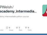 Github Robpwelsh Codecademy Intermediate Python Codecademy