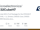 Github Stmicroelectronics Stm32cubeh7 Stm32cube Mcu Full Package For