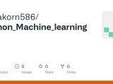 Github Warakorn586 Python Machine Learning