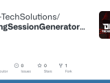 Github Dev Techsolutions Stringsessiongeneratorbot