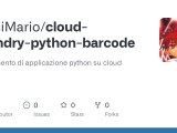 Github Piccimario Cloud Foundry Python Barcode Esperimento Di