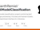 Github Jaswanthremiel Multimodelclassification
