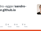Github Sandro Egger Sandro Egger Github Io