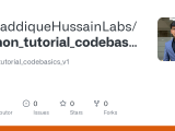 Github Musaddiquehussainlabs Python Tutorial Codebasics V1 Python