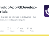 Github Gdevelopapp Gdevelop Tutorials Tutorials That Can Be Followed