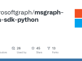 Github Microsoftgraph Msgraph Beta Sdk Python