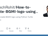 How To Create Bgmi Logo Using Python Turtle Graphics Bgmilogo Py At